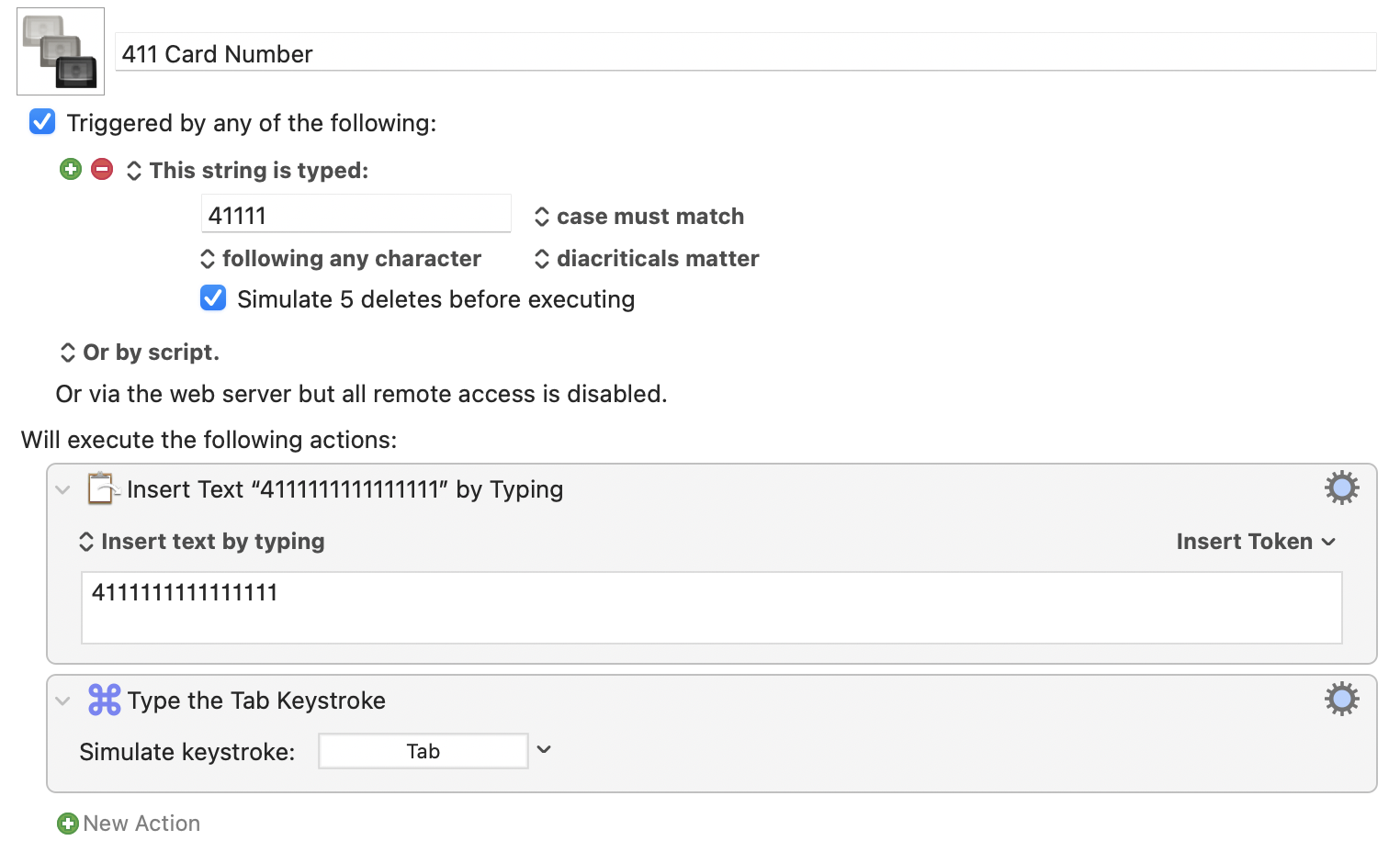 Inserting A Test Credit Card Number | JayMcCormack.com